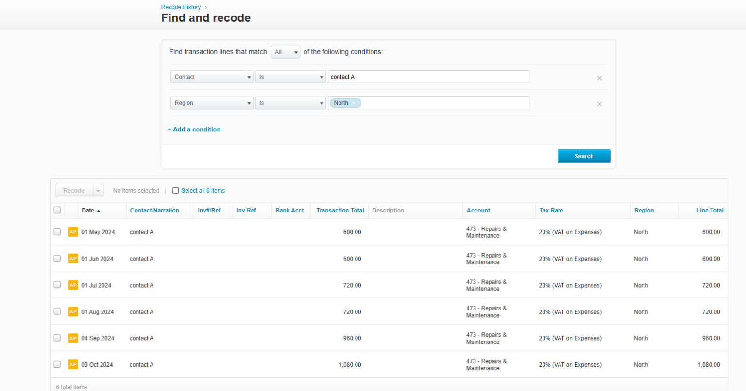 How Do You Use Find And Recode In Xero To Correct Mistakes?